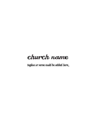 Hand lettered Dnow - Ministry Gear