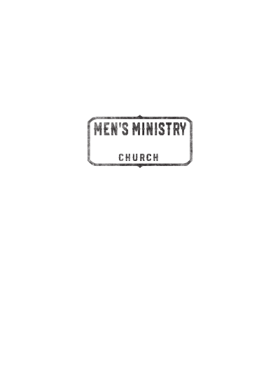 Men's Ministry Badge - Ministry Gear